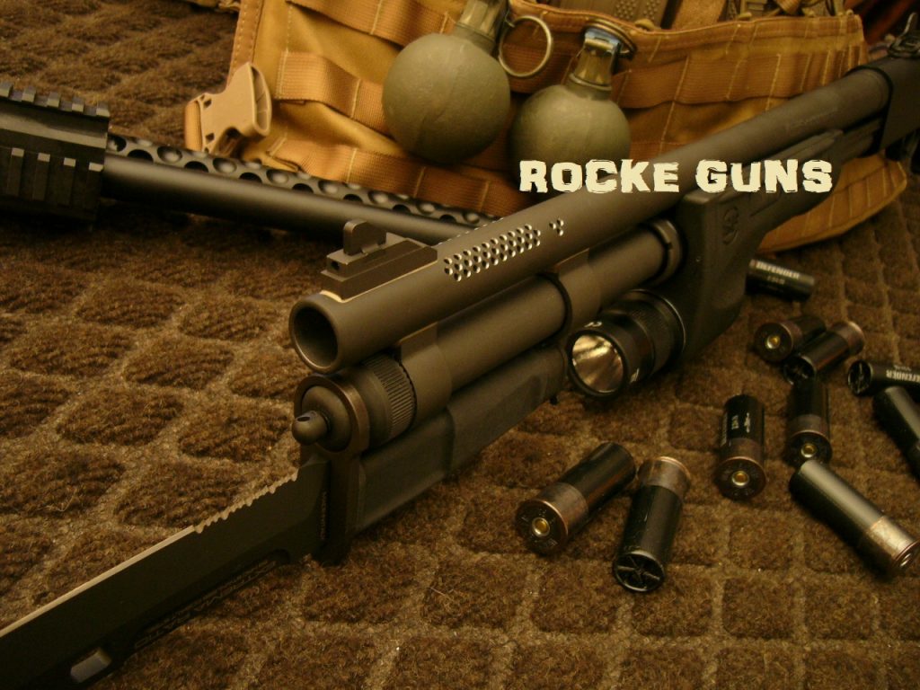 MOSSBERG 590A1 VANG COMP CUSTOM SUREFIRE LIGHT EXTREMA BAYONET CASED ...