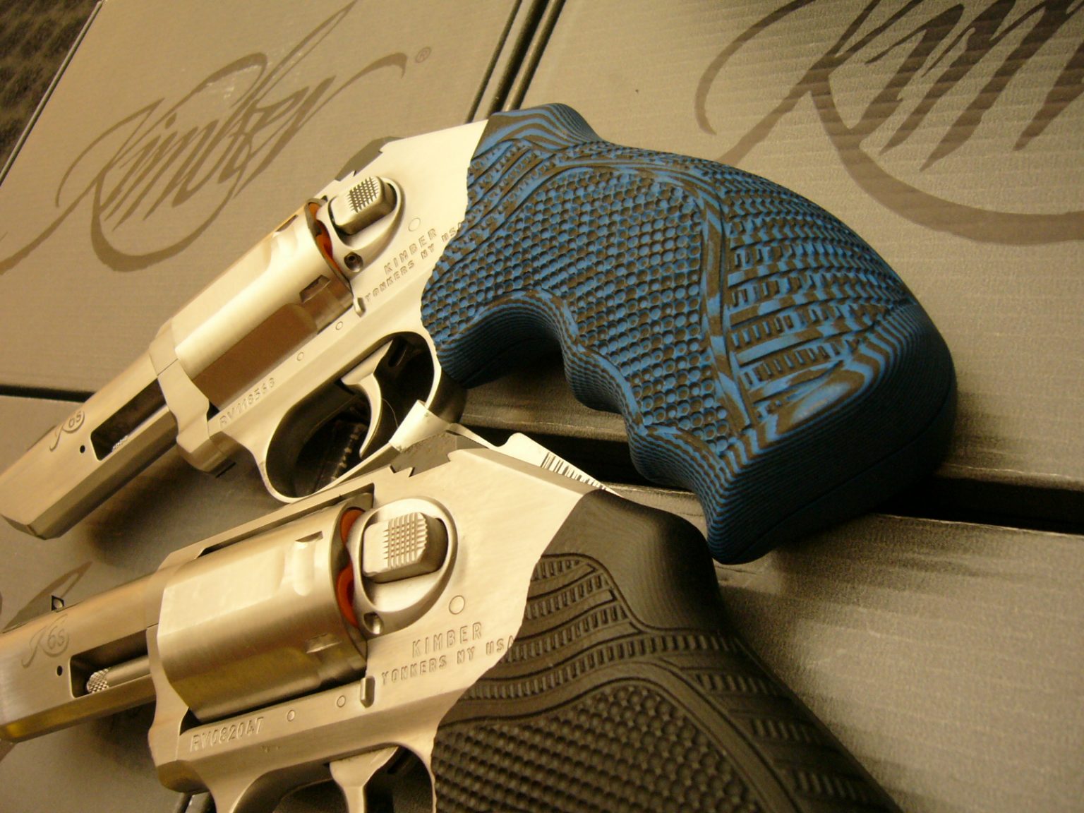 KIMBER SET OF TWO MAGNAPORT 3″ K6s LOK CUSTOMS INC KENAI / BACK UP OR ...